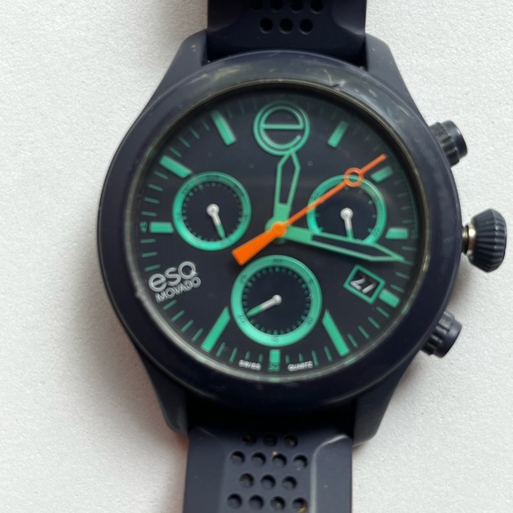 Movado | Accessories | Movado Esq Sport Chronograph Watch | Poshmark